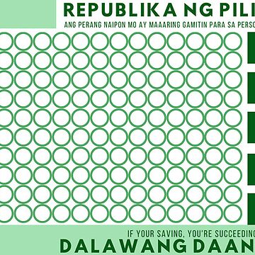 "200 Pesos Savings Challenge 2024" Sticker for Sale by LeafArashi ...