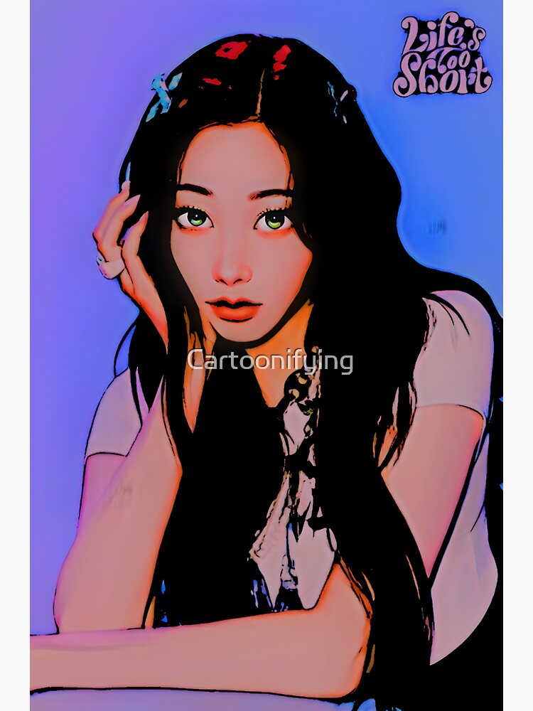 "Cartoonified - Giselle" Sticker for Sale by Cartoonifying | Redbubble