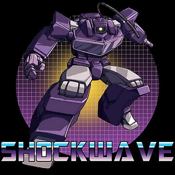 "Shockwave Decepticon Transformer G1" Sticker for Sale by kazzoie ...