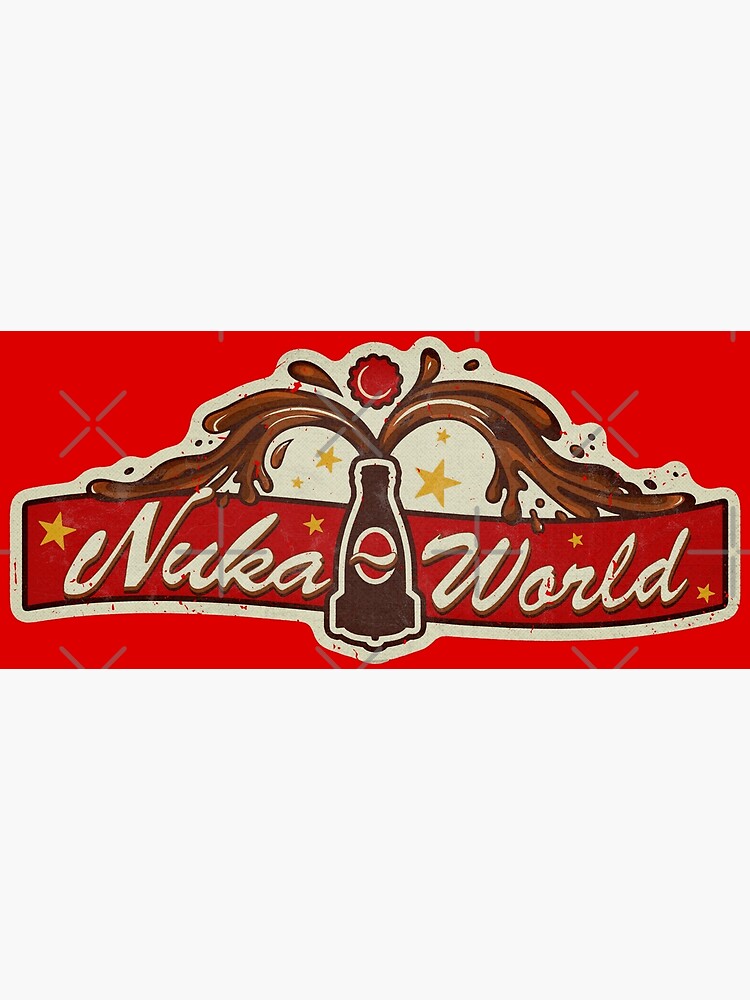 "Nuka-World Logo (Vintage)" Poster for Sale by PufferArt | Redbubble