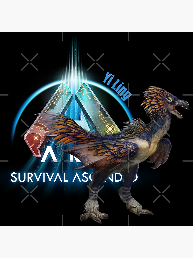"ARK Survival Ascended Dinosaur Yi Ling" Poster for Sale by Kormix ...
