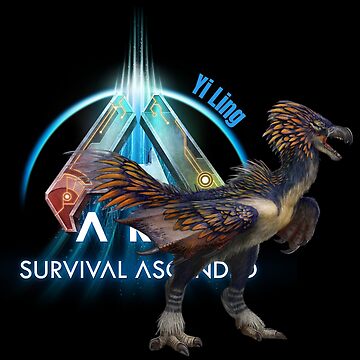 "ARK Survival Ascended Dinosaur Yi Ling" Poster for Sale by Kormix ...