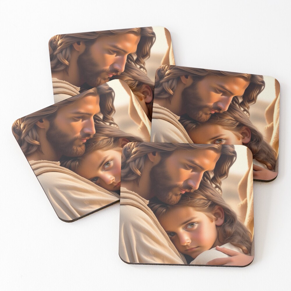 "The hug of Jesus" Poster by CorazondeJesus | Redbubble
