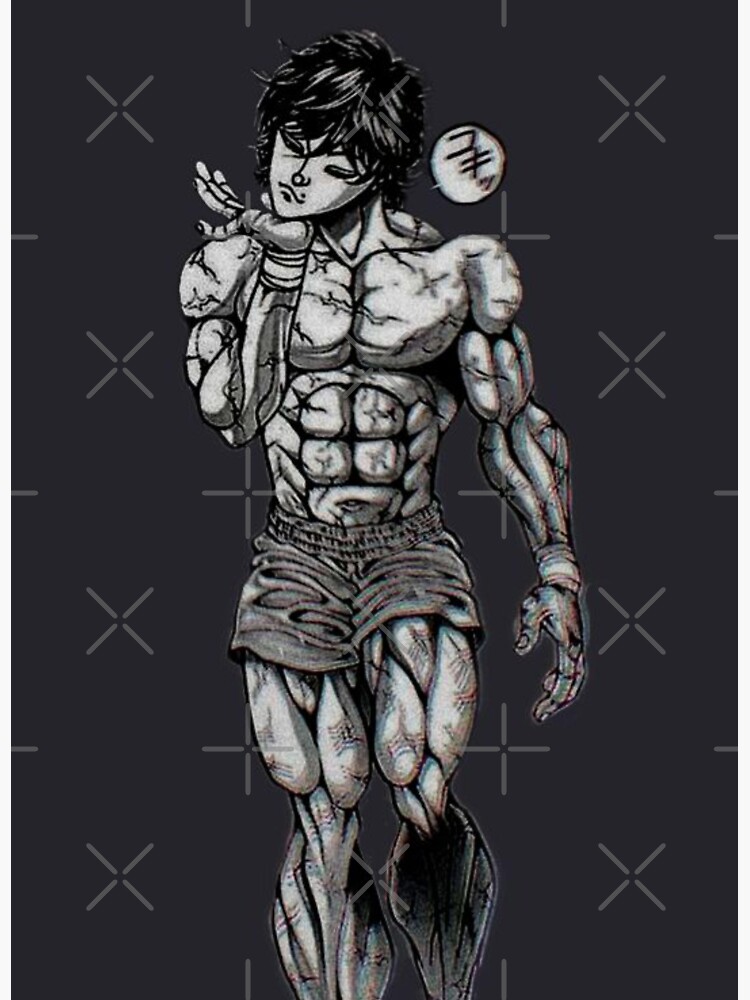 "baki hanma Inspired Anime Masterpiece" Sticker for Sale by ...
