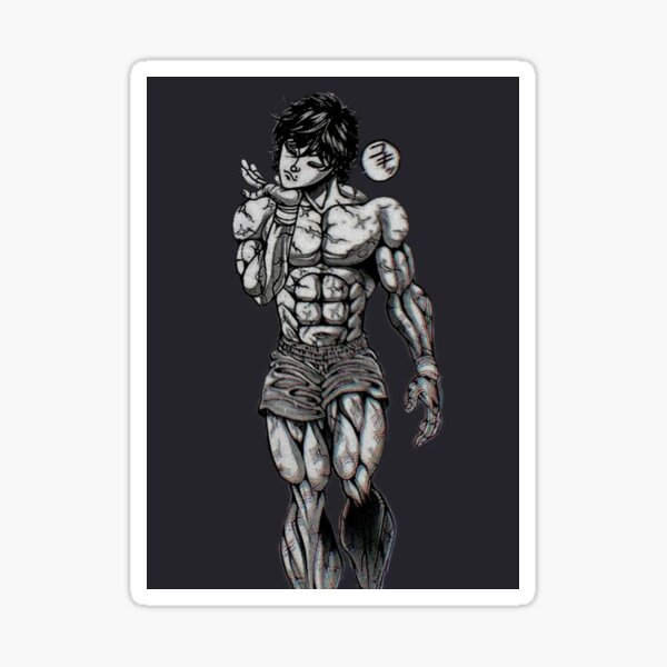 "baki hanma Inspired Anime Masterpiece" Sticker for Sale by ...