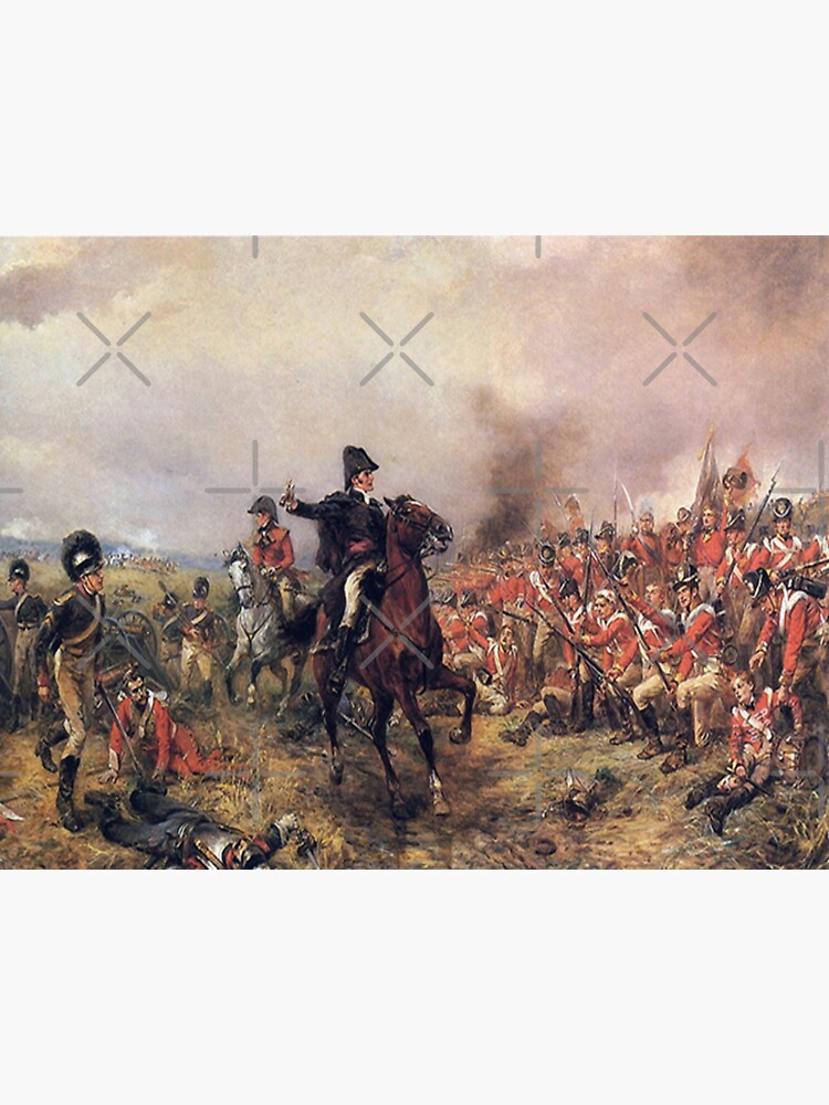 "The Battle of Waterloo - Napoleonic Wars - 1815 - The Duke Rallies His ...