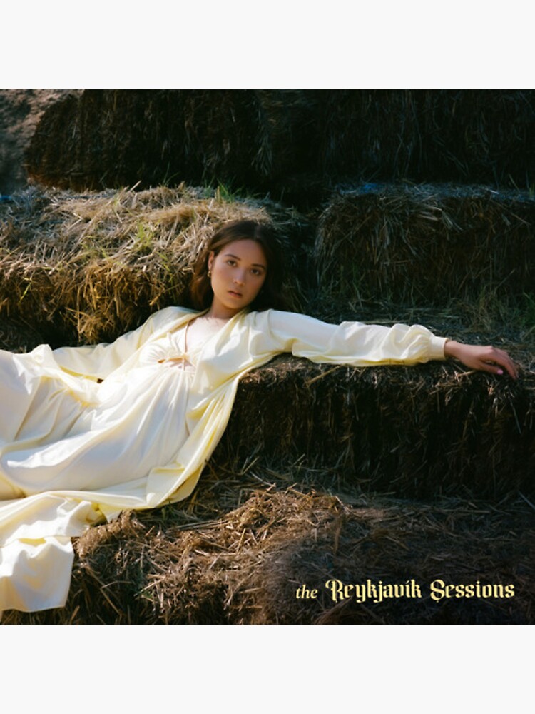 "Laufey Album Cover" Sticker for Sale by MikaNeko | Redbubble