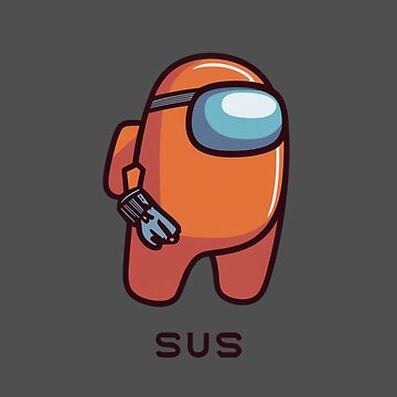 "sus" Sticker by LMG Boutique | Redbubble