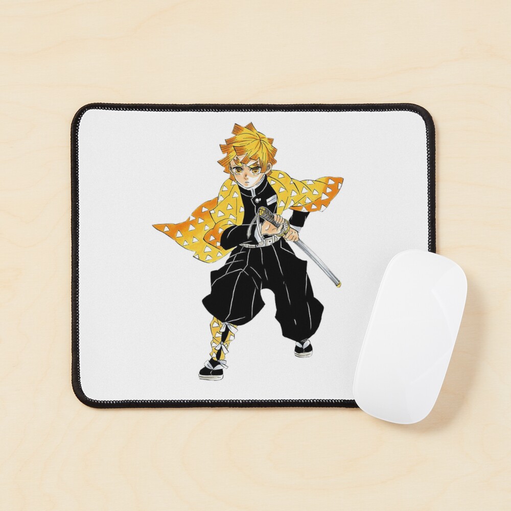 "Zenitsu Agatsuma Demon Slayer" Sticker for Sale by vvendyarts | Redbubble