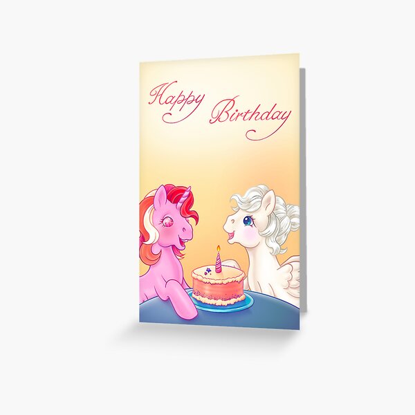 "G1 My Little Pony Happy Birthday Galaxy Princess Tiffany Pearl ...