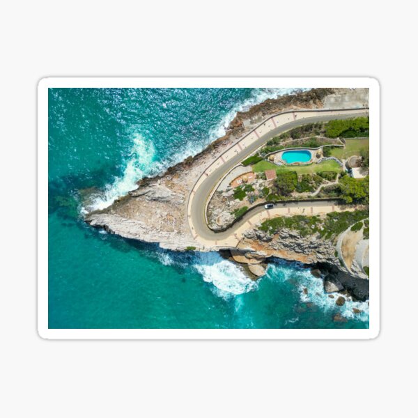 "Cala San Vicenc, Majorca" Sticker for Sale by Zenvo | Redbubble