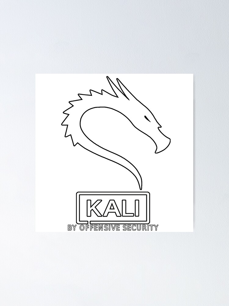 "Kali Linux Logo" Poster for Sale by GrrrDinosawr | Redbubble