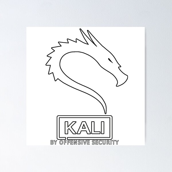 "Kali Linux Logo" Poster for Sale by GrrrDinosawr | Redbubble