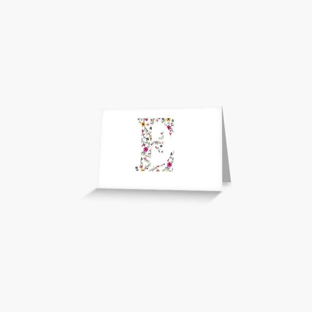 "Letter E" Sticker for Sale by Gracekfallon | Redbubble