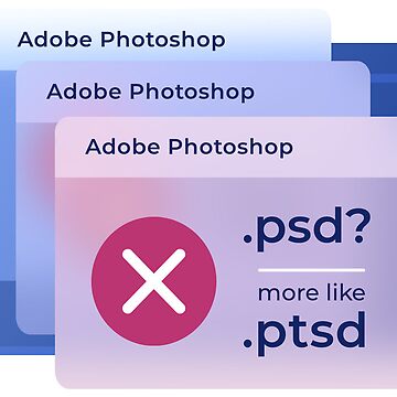 "Adobe Photoshop Meme (Light Mode)" Sticker for Sale by blayer2 | Redbubble