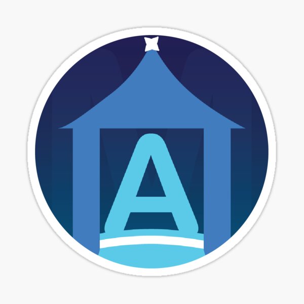 "Azure Market Logo" Sticker for Sale by TheAzureMarket | Redbubble