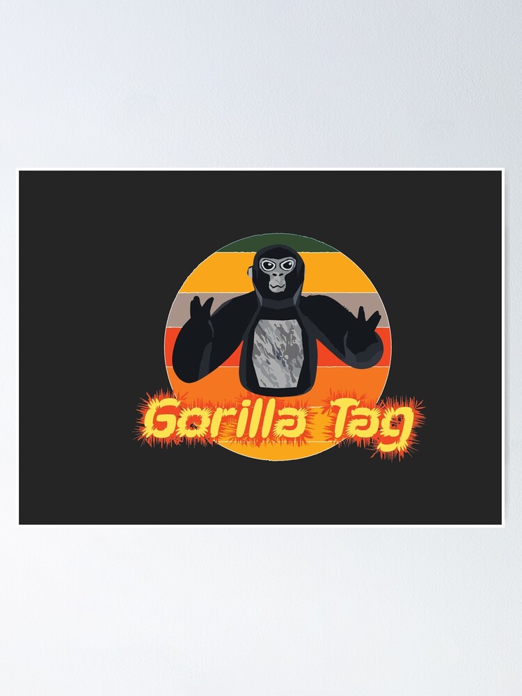 "gorilla tag" Poster for Sale by issa ayech | Redbubble