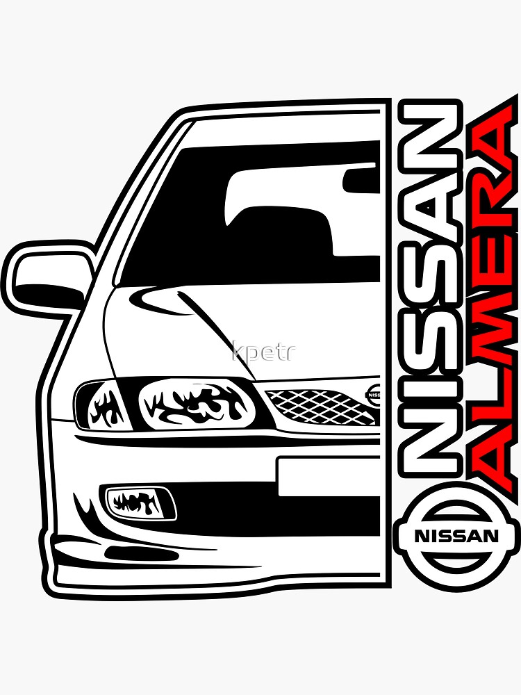 "Almera" Sticker for Sale by kpetr | Redbubble