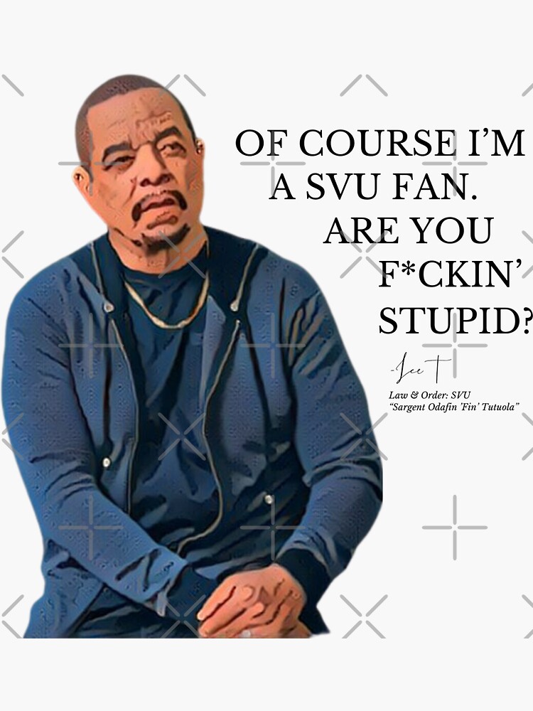 Tutuola Quotes Law & Order: SVU: Ice T's Most Iconic Moments
