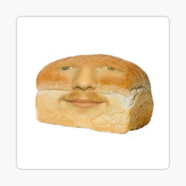 "Copy of Bread Sheeran" Sticker for Sale by savrh | Redbubble