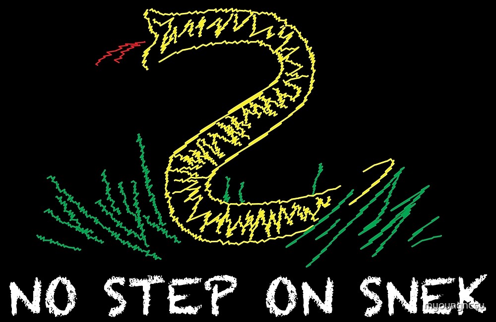 "No Step On Snek" by myoungncsu | Redbubble
