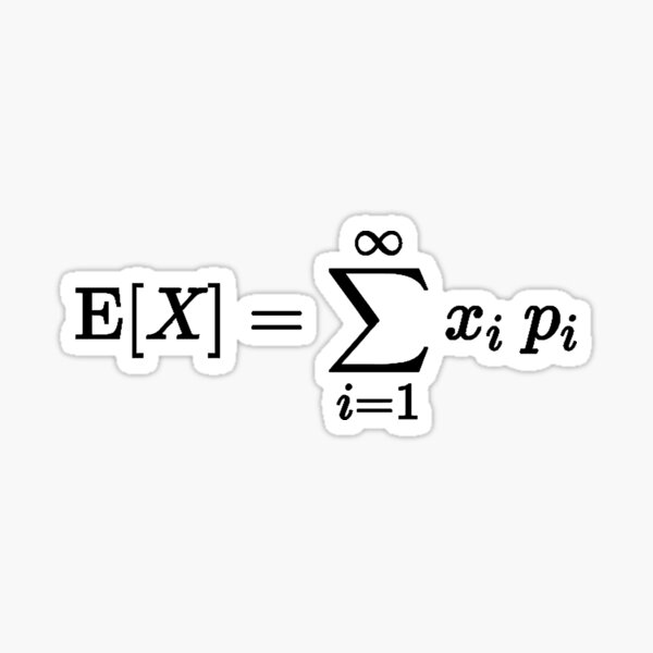 "expectation value of random variable, math, probability and statistics ...
