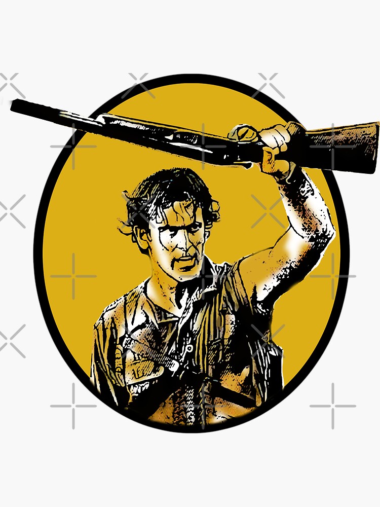 "Boomstick" Sticker for Sale by JTK667 | Redbubble
