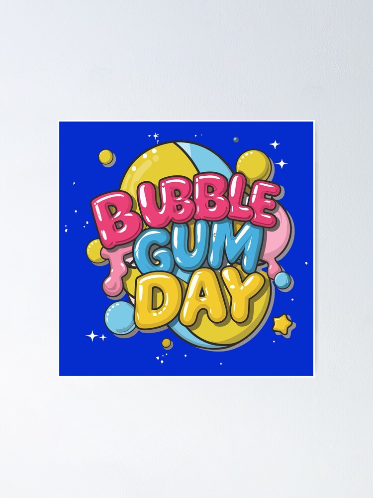 Bubble Gum Day Clip Art National Bubble Gum Day Hi Res Stock