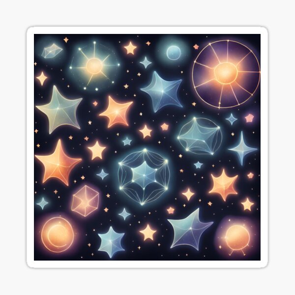 "Universe Dimensions" Sticker for Sale by DreamSymphony | Redbubble
