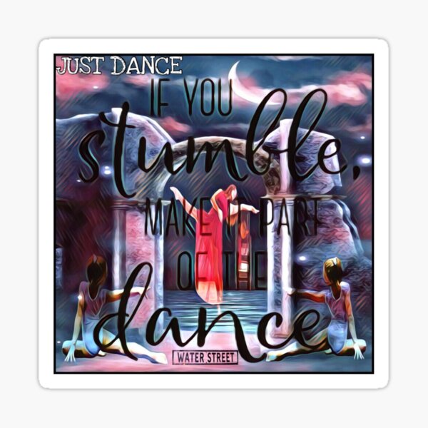 "Just Dance" Sticker for Sale by natnat7w | Redbubble