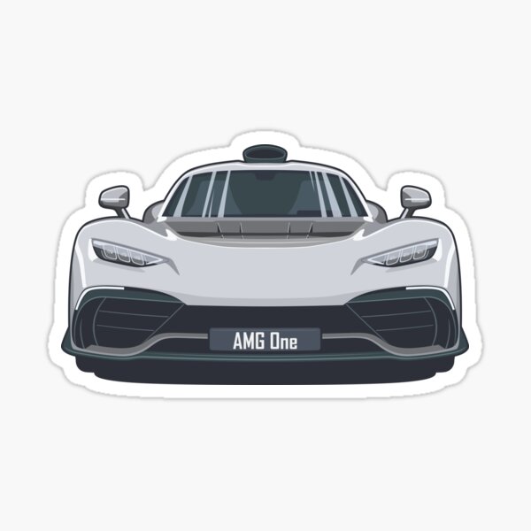 "One - vector drawing" Sticker by yohannlp | Redbubble