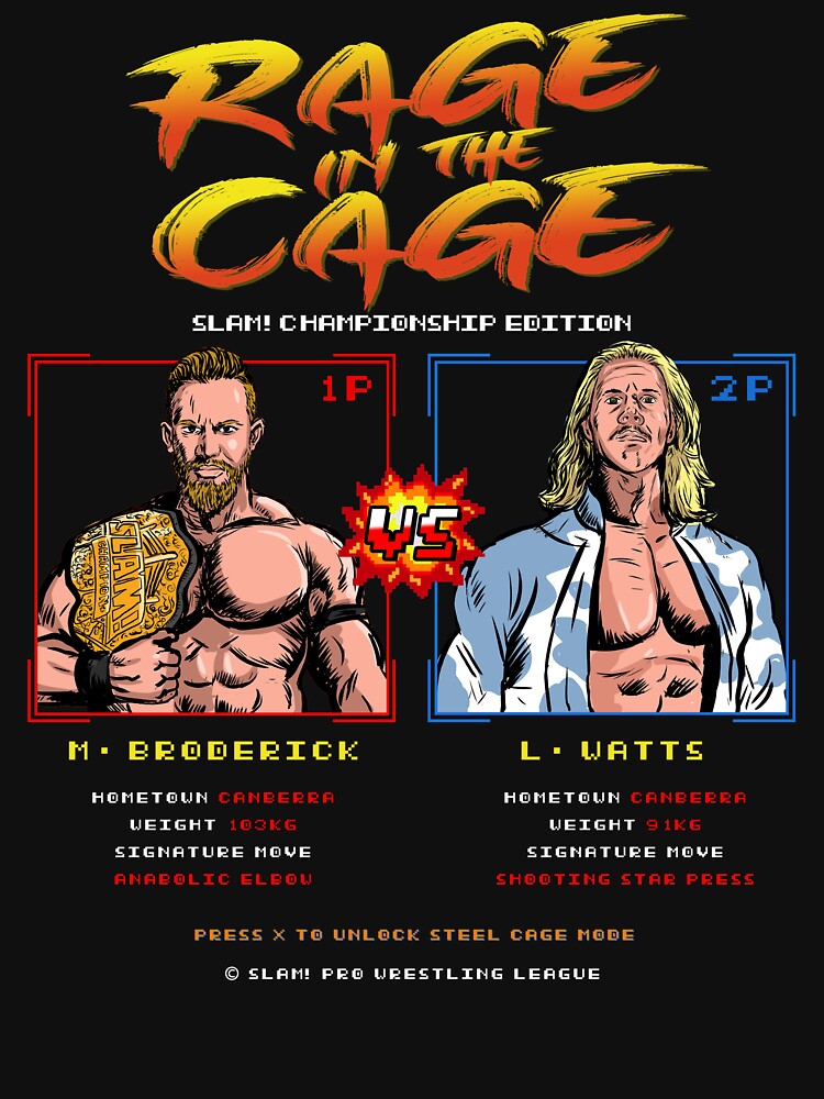 "SLAM! Pro Wrestling League Mikey Broderick vs Luke Watts Cage Match ...