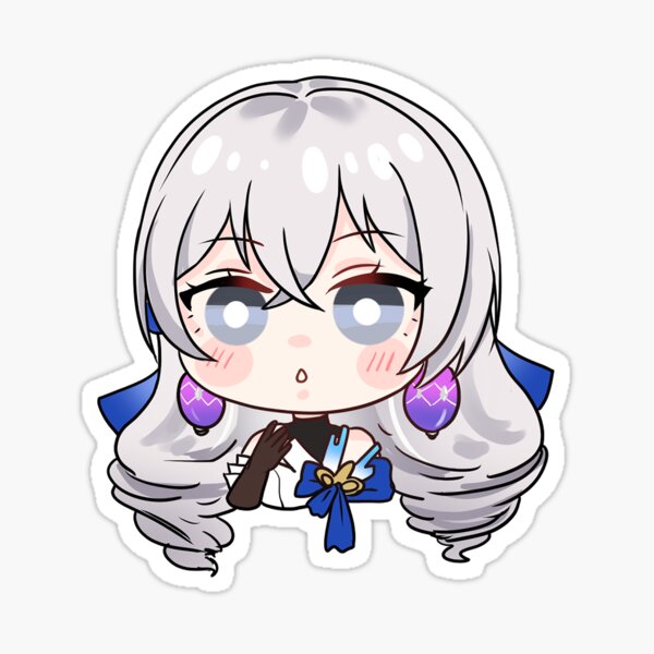 "Bronya HSR Chibi " Sticker for Sale by Bunsarts | Redbubble