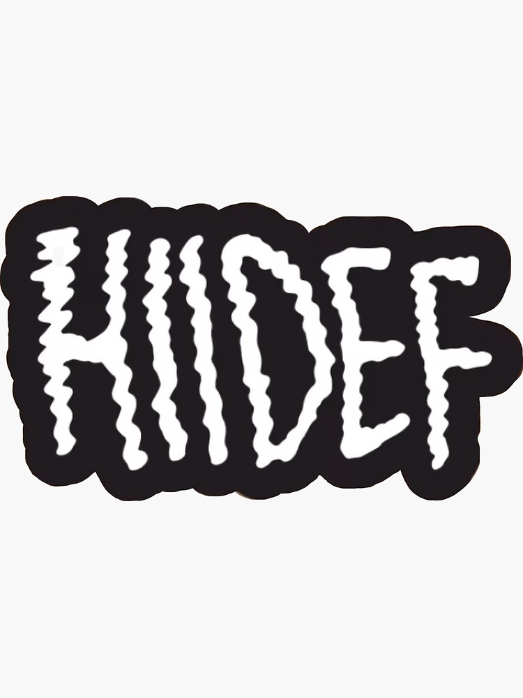 "HiiDef Logo" Sticker for Sale by bstollsteimer33 | Redbubble