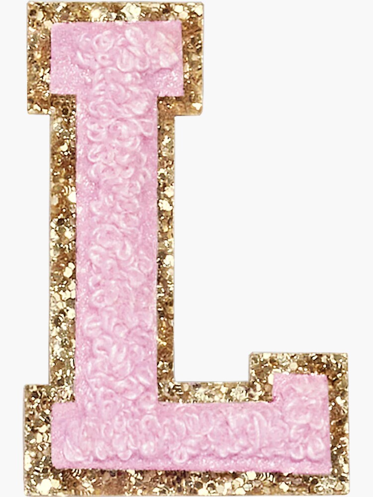 "Light Pink L Patch" Sticker for Sale by Dylan0321 | Redbubble