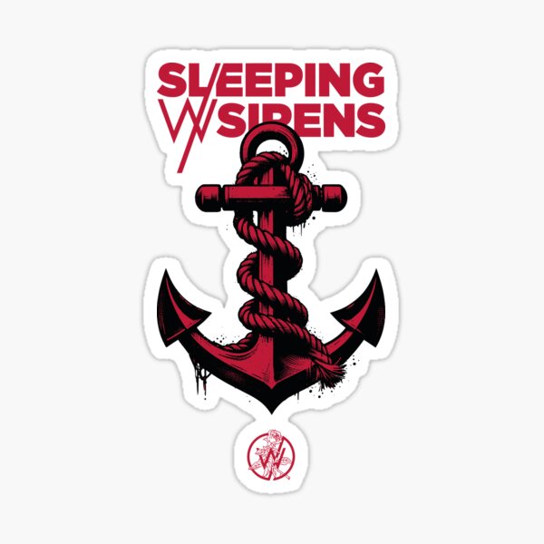 "SWS t-shirt anchor " Sticker for Sale by mevvo | Redbubble