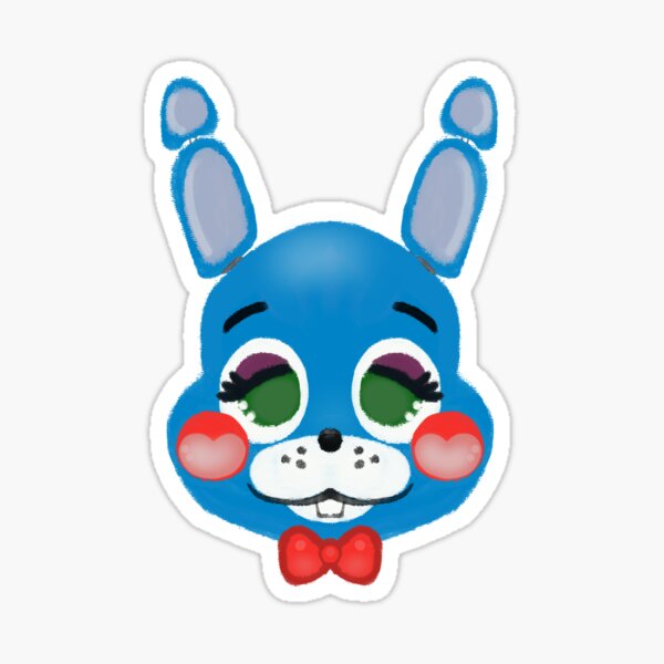"Five Nights at Freddy’s 2 Fan Art: Toy Bonnie" Sticker for Sale by ...