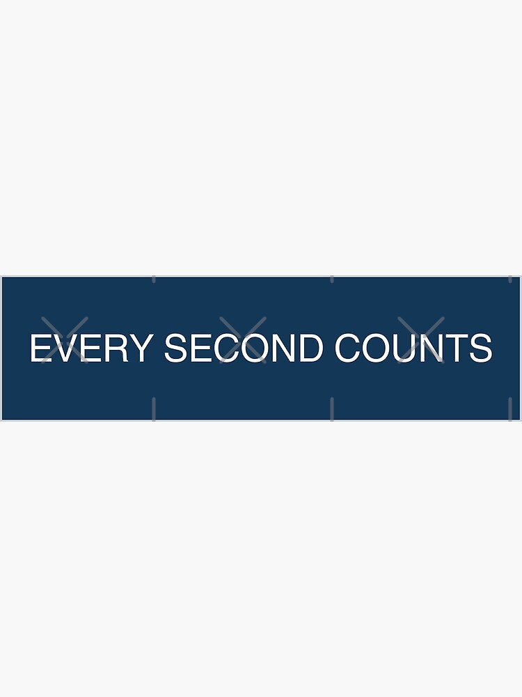 "Every Second Counts" Canvas Print for Sale by d-obsession-k | Redbubble