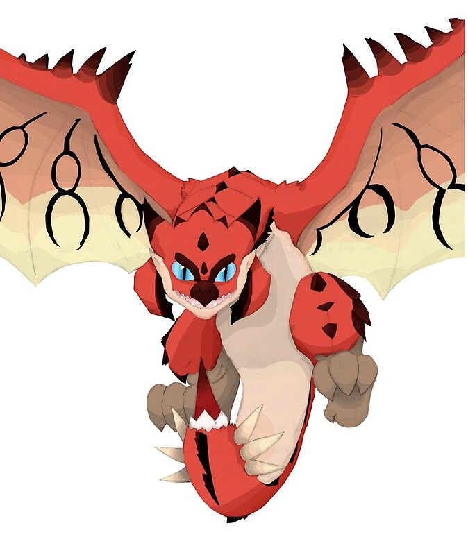 ""Rathalos Chibi"" by Christian Gómez | Redbubble