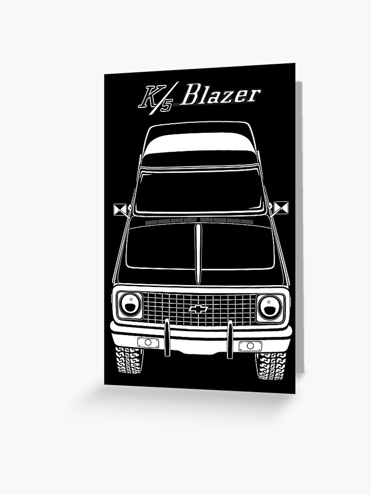 "Chevy K5 Blazer 1969-1972" Greeting Card for Sale by V8social | Redbubble