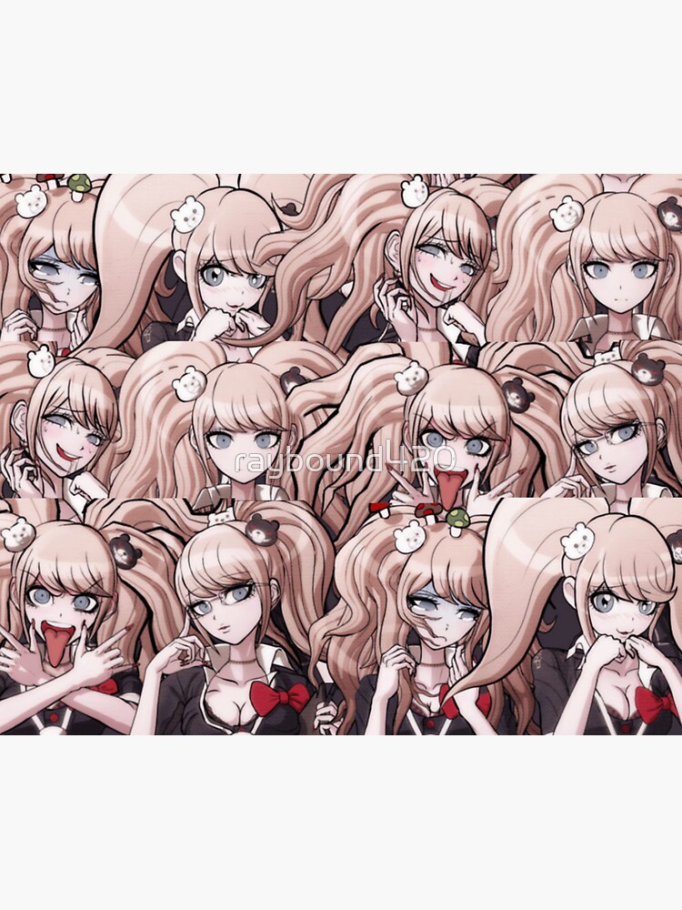 "Junko Enoshima" Sticker by raybound420 | Redbubble