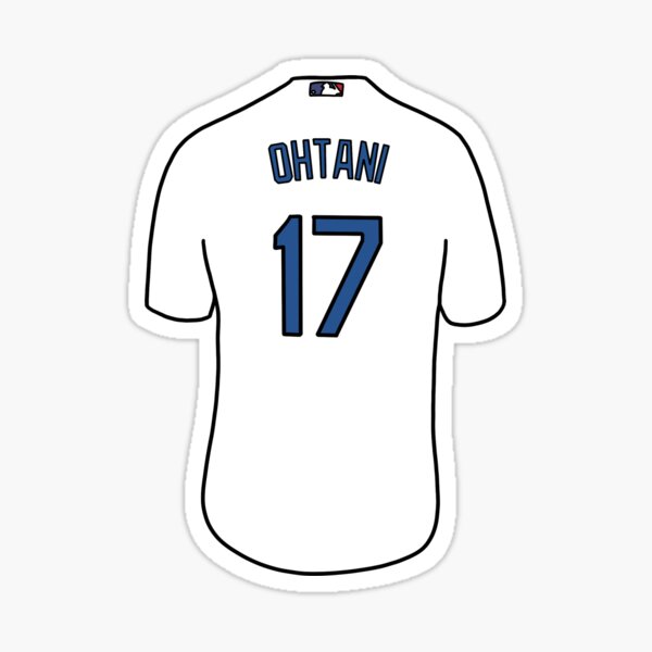 "Shohei Ohtani Dodgers Jersey Uniform" Sticker for Sale by ...