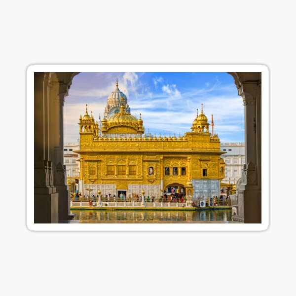 "Golden Temple South Enterance." Sticker for Sale by bulljup | Redbubble