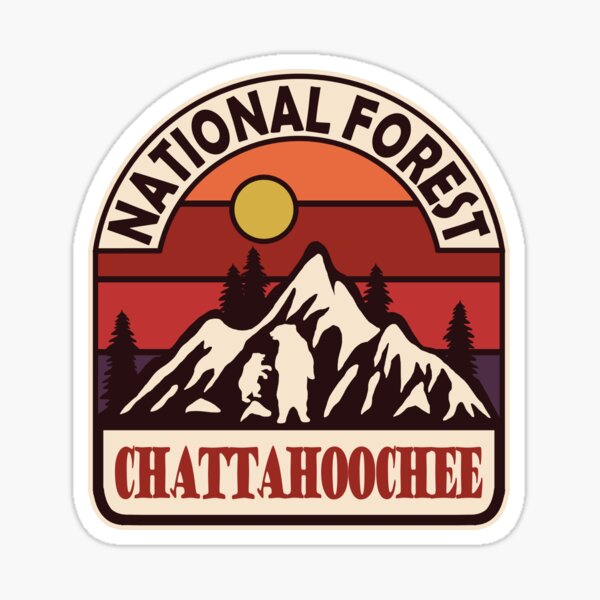 "Chattahoochee National Forest" Sticker for Sale by Nature-spirit ...