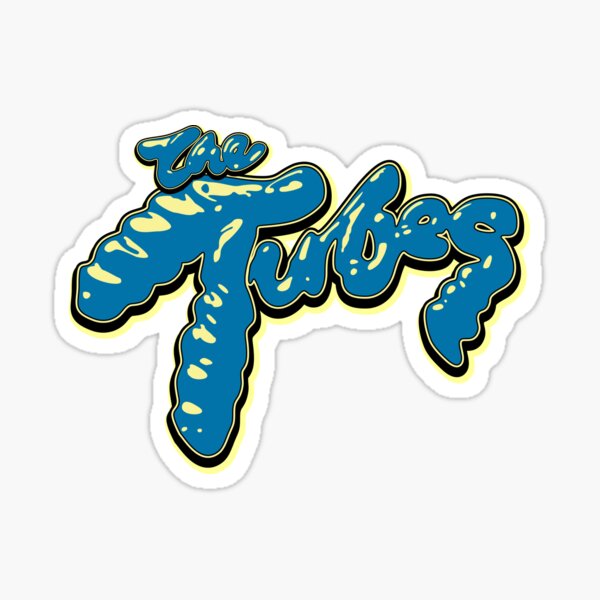 "American Band The Tubes (Blue)" Sticker for Sale by MagicEyesOnly ...