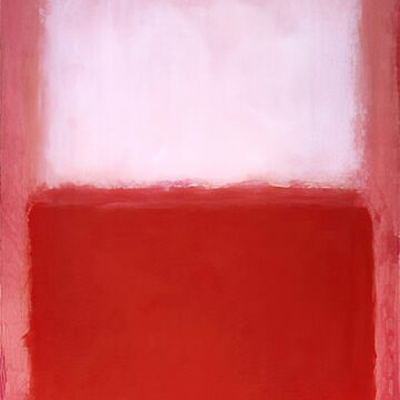 "Mark Rothko - White Over Red - 1957" Poster for Sale by 4syntart ...