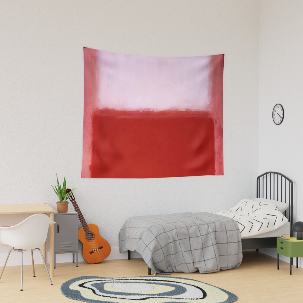 "Mark Rothko - White Over Red - 1957" Poster for Sale by 4syntart ...