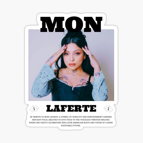 "Mon Laferte Singer Aesthetic" Sticker for Sale by StarArtsStudio ...