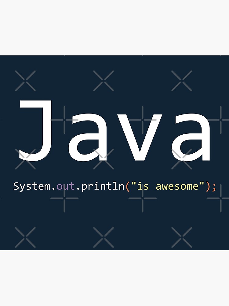 "Java is awesome - Computer Programming" Poster by springforce | Redbubble