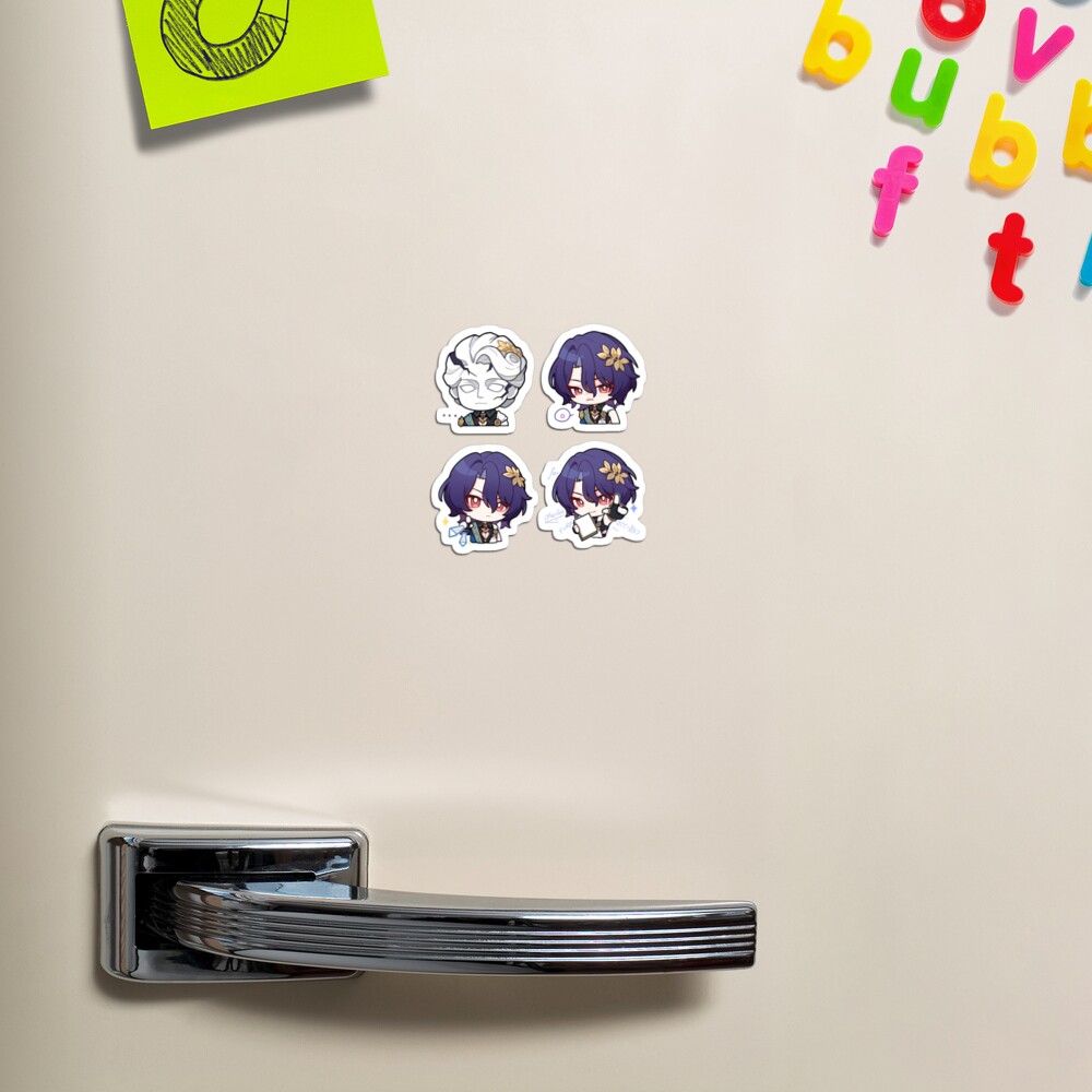 "Dr Ratio Sticker set Honkai Star Rail" Sticker by Demray | Redbubble